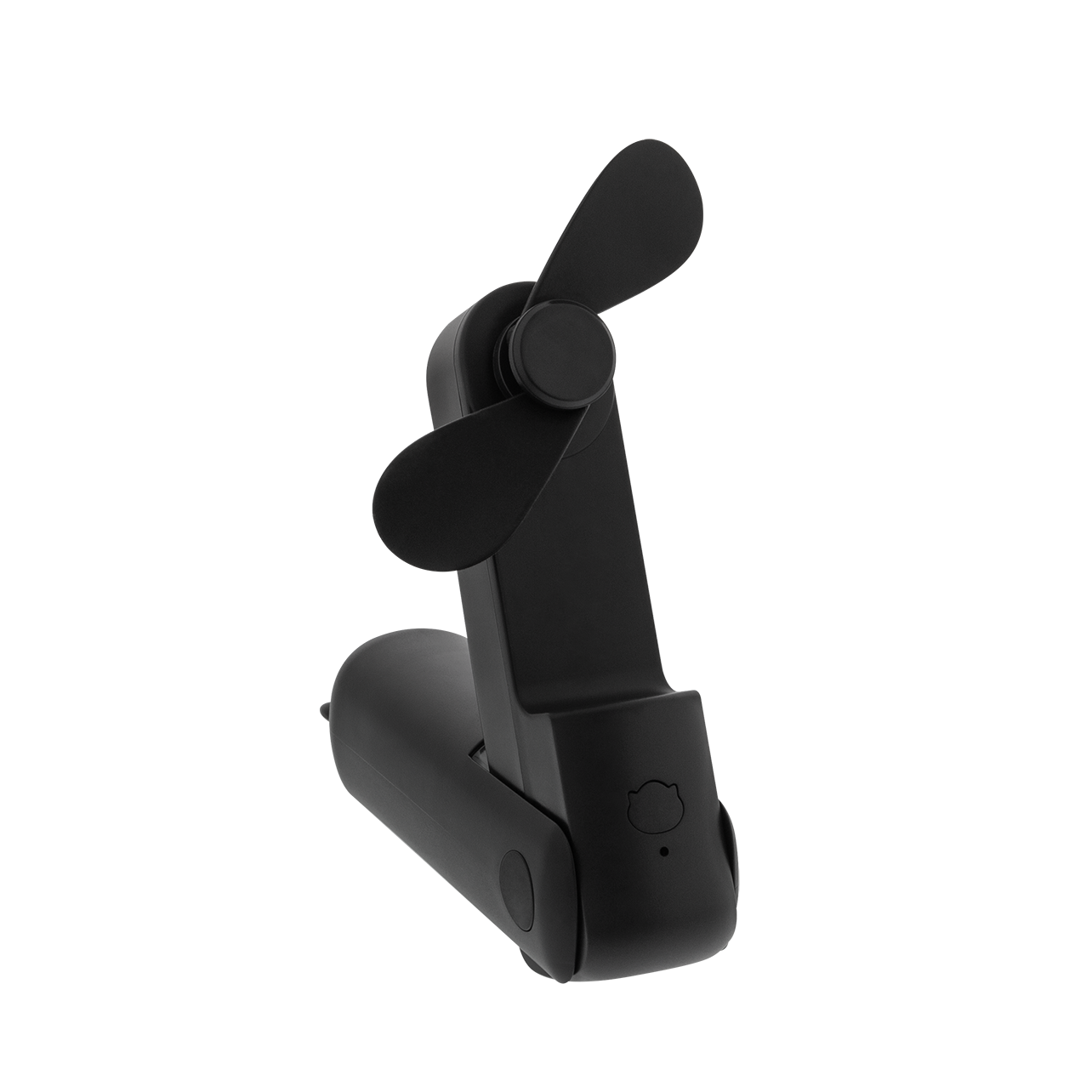 Mini Rechargeable fan - Superfan - Black - Pylones