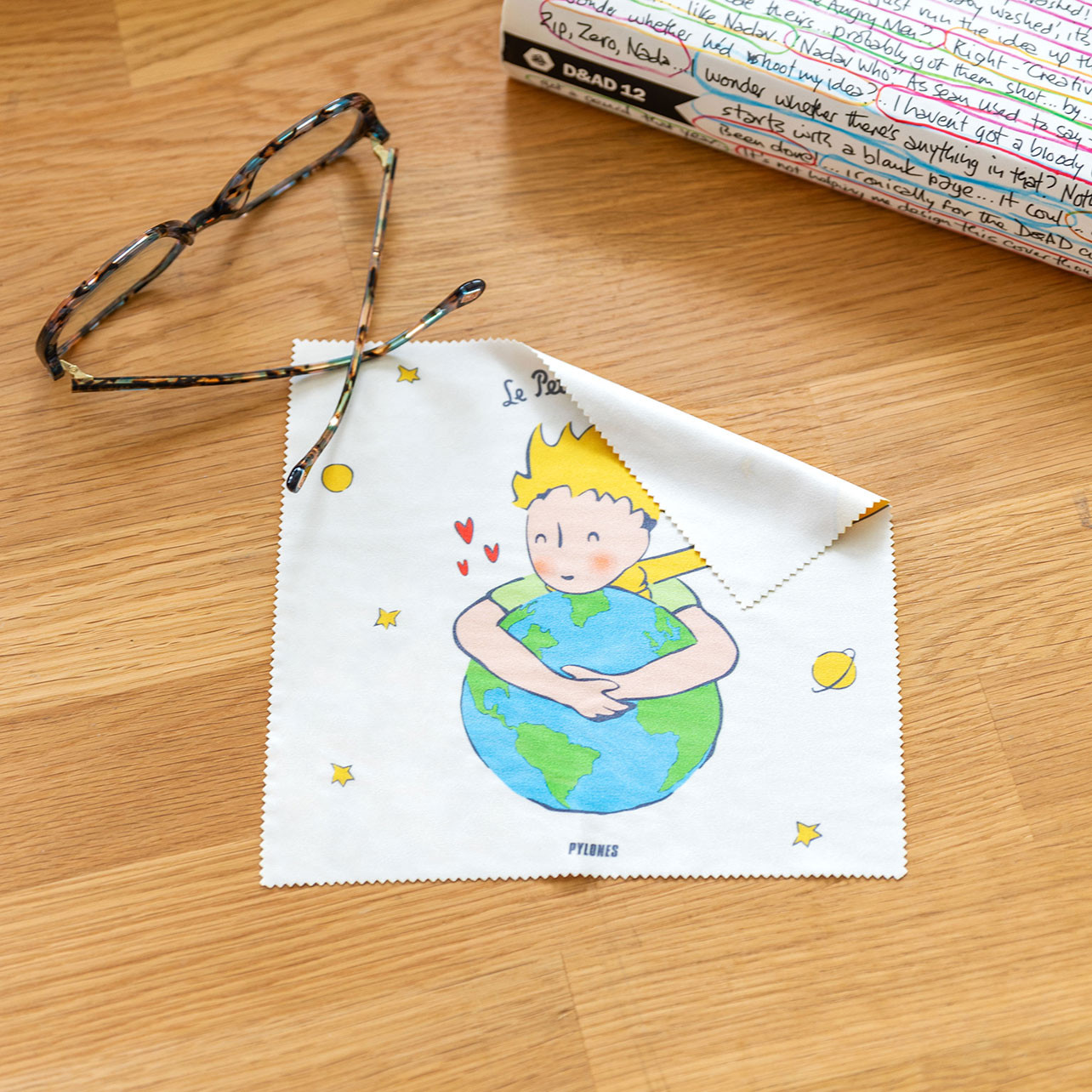 Microfibre glasses cloth - Belle Vue - Le Petit Prince Terre - Pylones