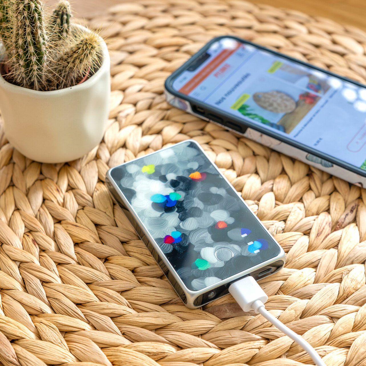 Portable battery - Get The Power 4 - Black Palette - Pylones