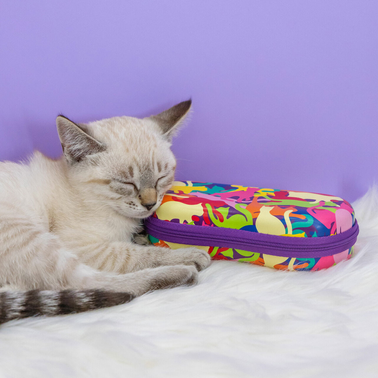 Hard glasses case - Voyage - Chamouflage - Pylones