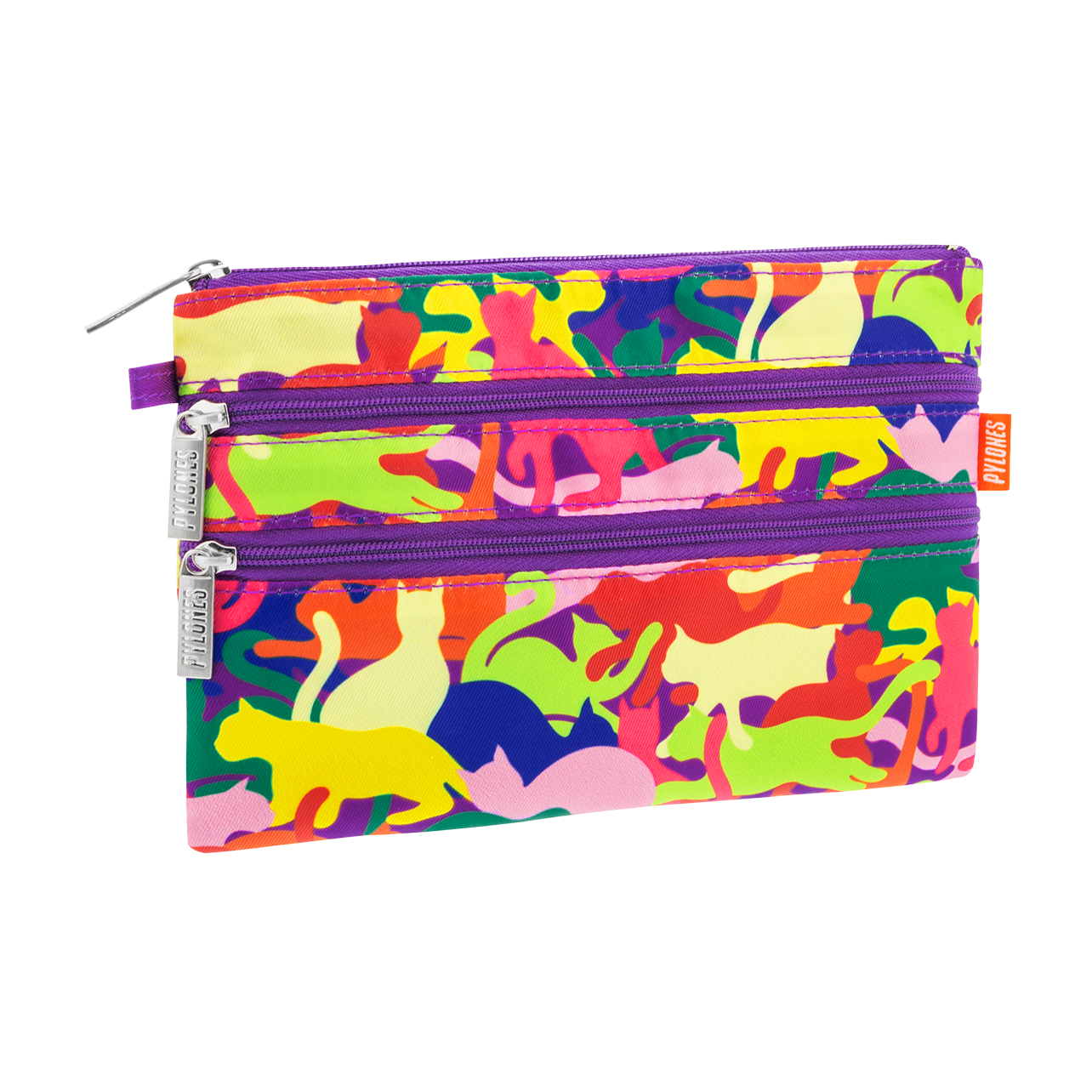 Pochette 3 Zips - Zip It - Chamouflage - Pylones