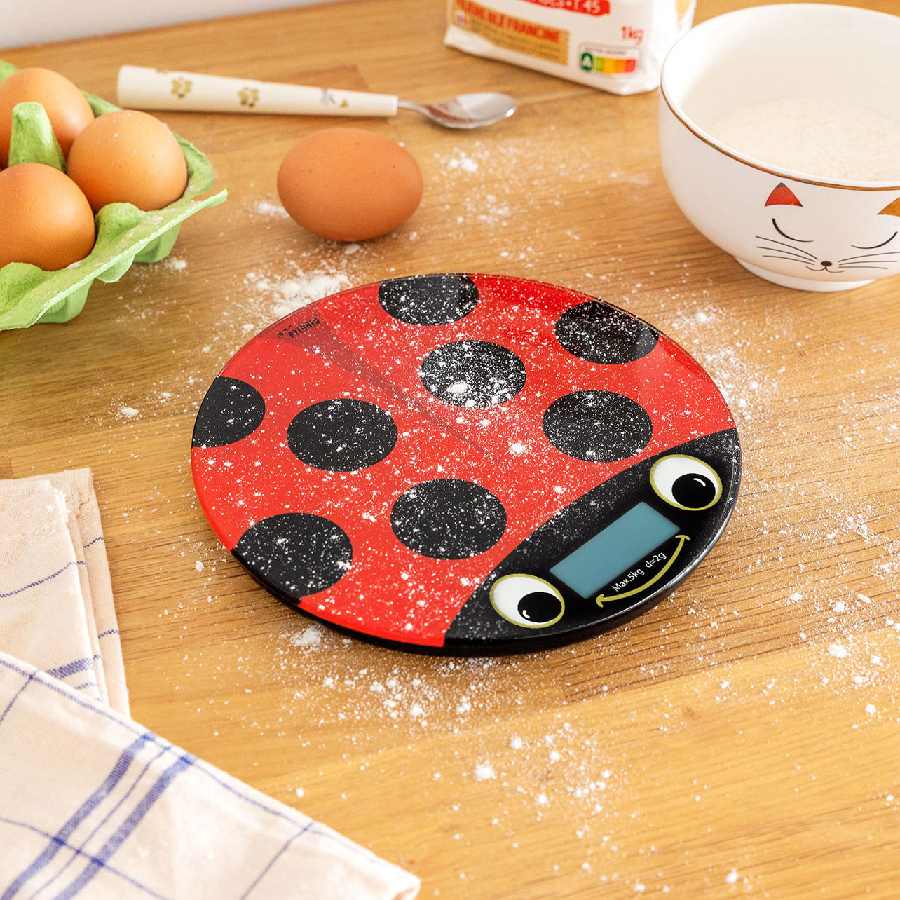 Kitchen scales - Frivole - Ladybird - Pylones