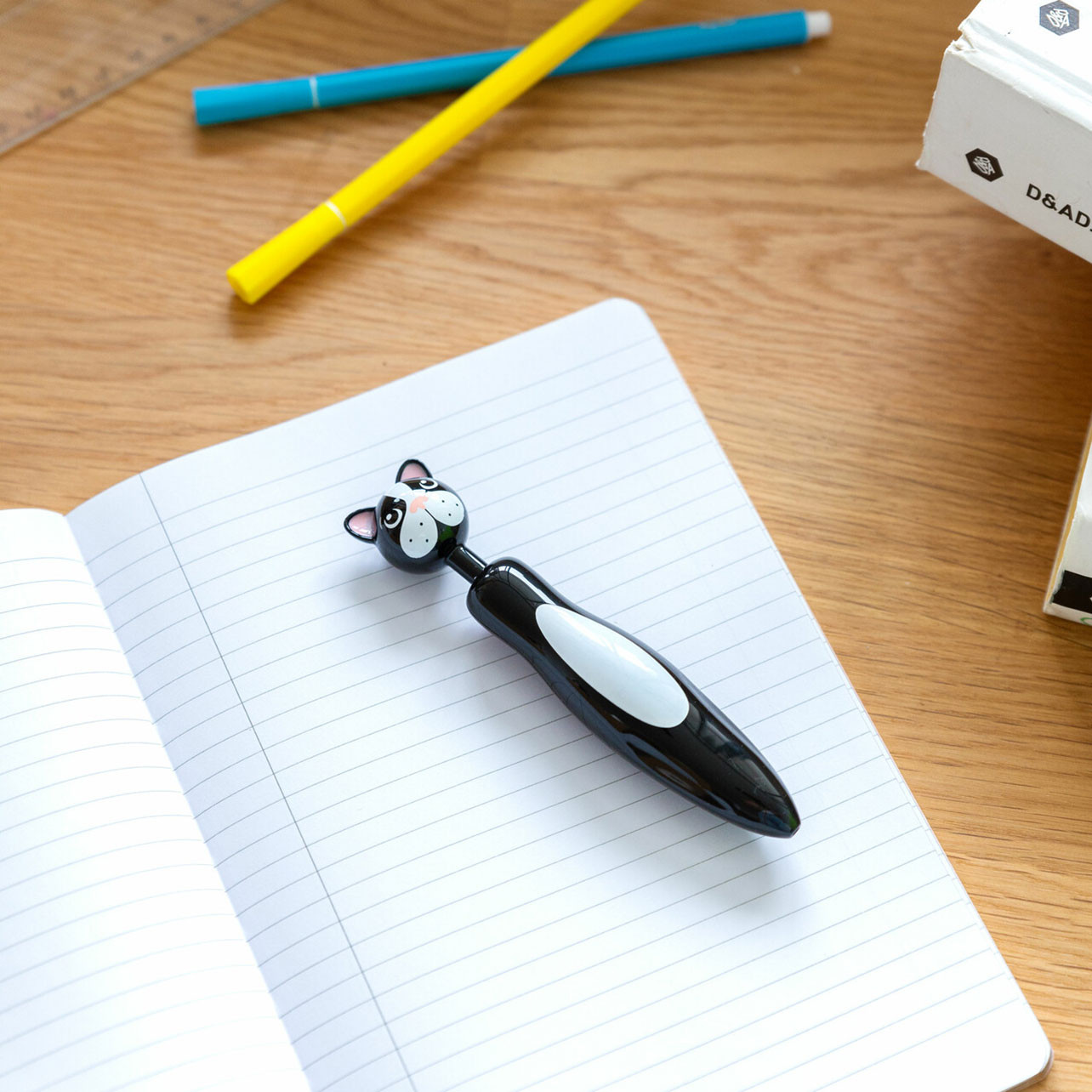 Retractable ballpoint pen - Anilo - Bulldog - Pylones