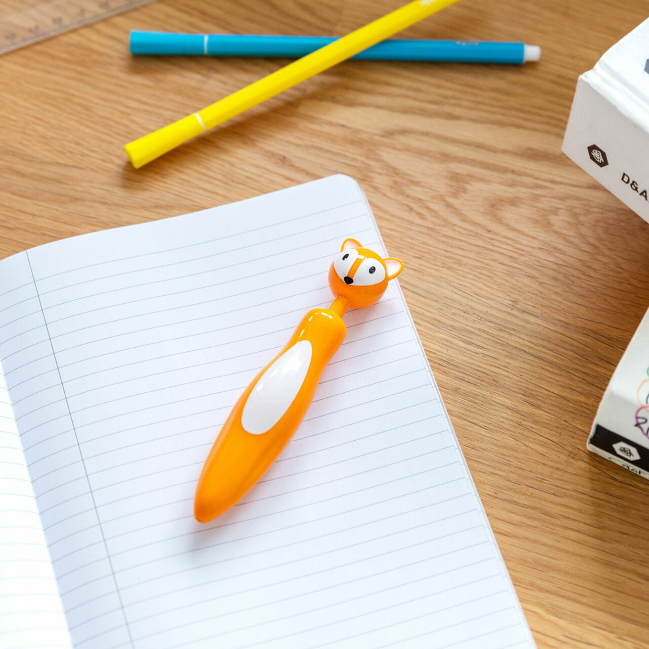 Retractable ballpoint pen - Anilo - Fox - Pylones