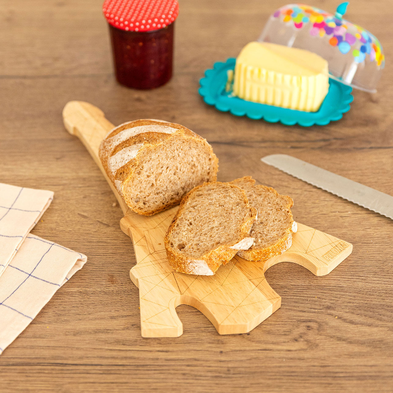 Chopping board - Woody Tower - Tower Motif - Pylones