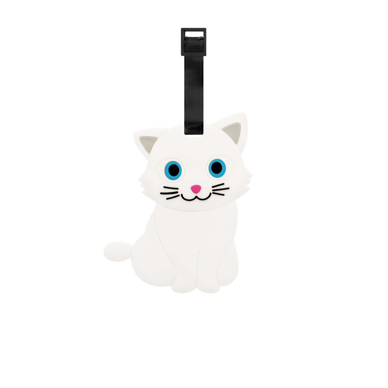 Luggage labels - Ani-luggage - White Cat - Pylones
