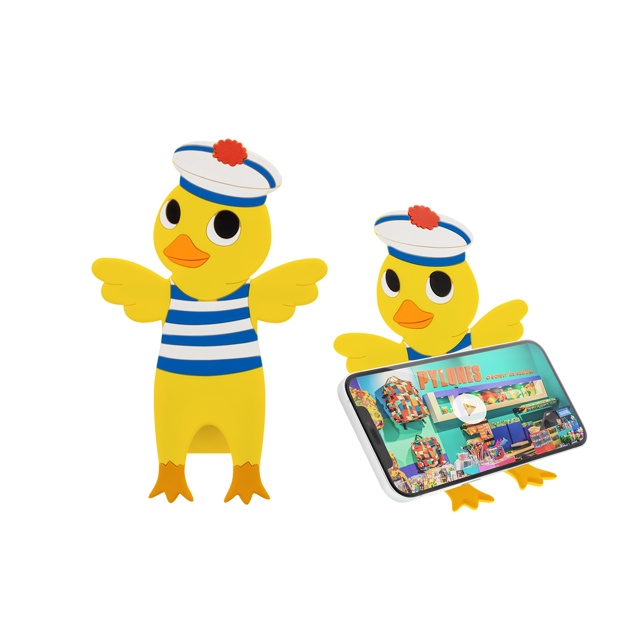 Porta Cellulare da Tavolo e Anelli per Telefono Simpatici - Pylones