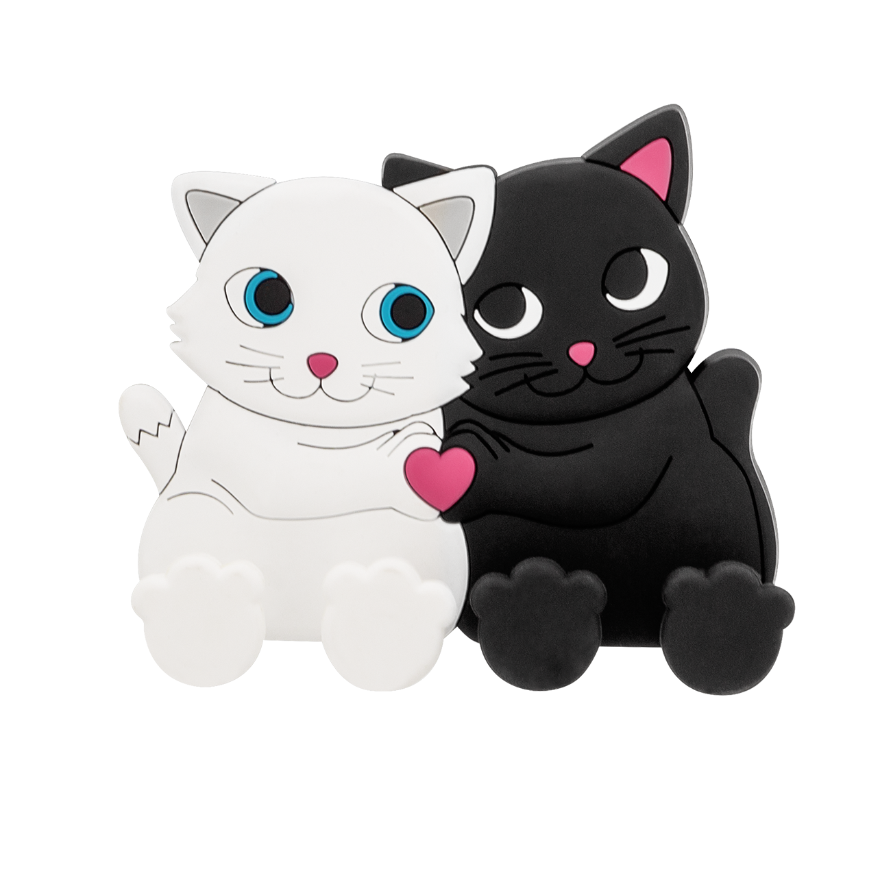 Porte 2 brosses à dent / support brosses a dent - Ani-toothi - Chat ...