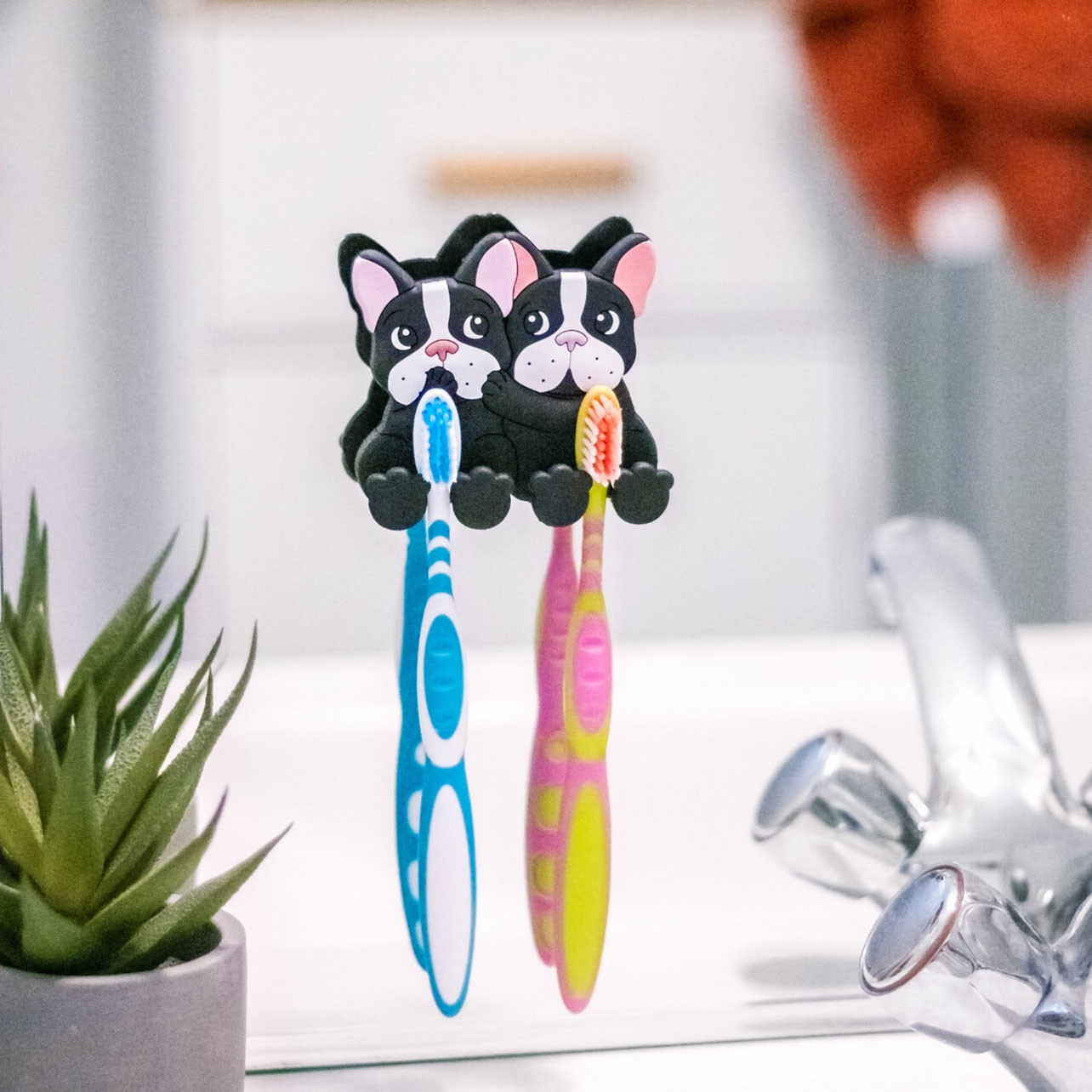 Toothbrush holder - Ani-toothi - Bulldog - Pylones