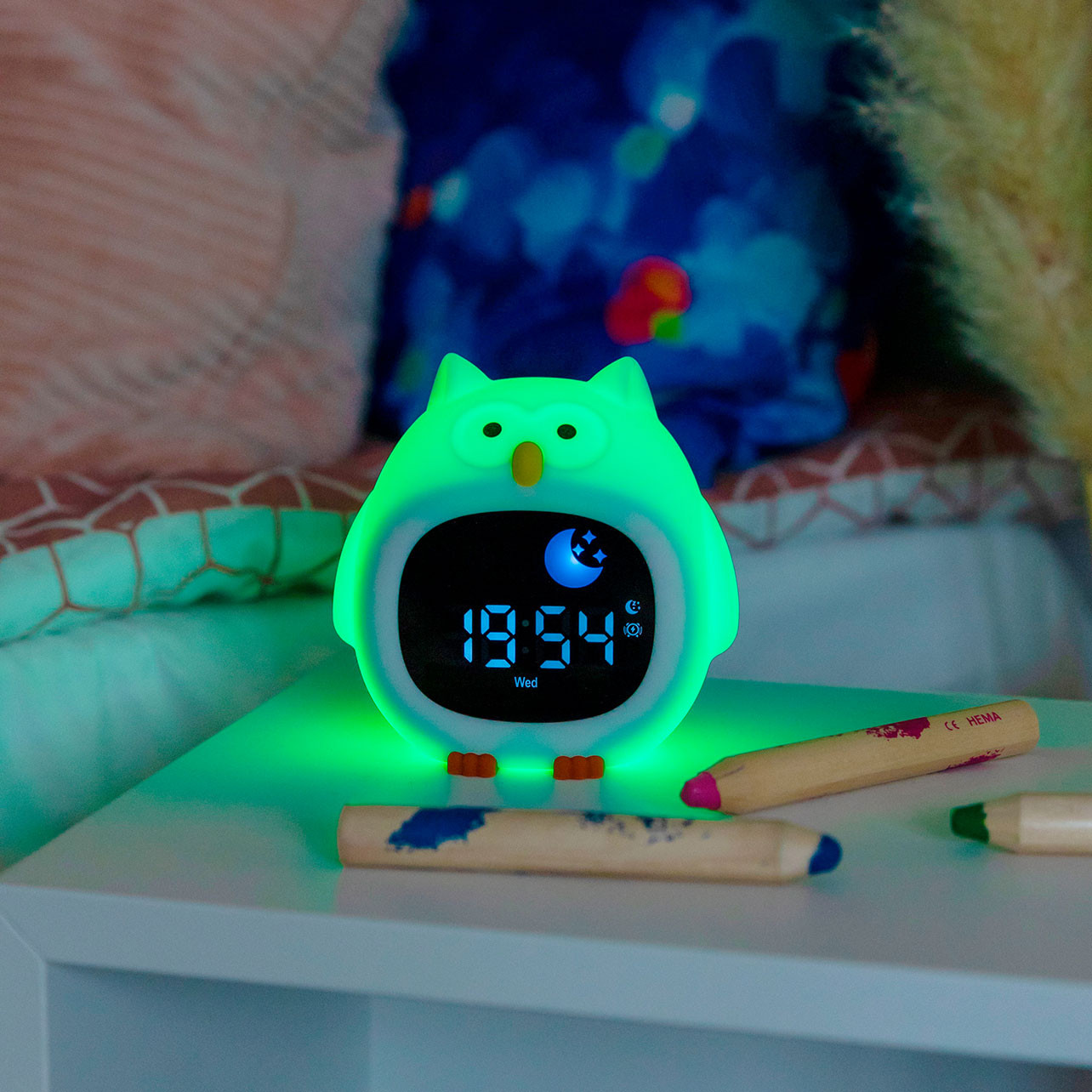 Wecker Nachtlicht - Hibernatus - Eule - Pylones