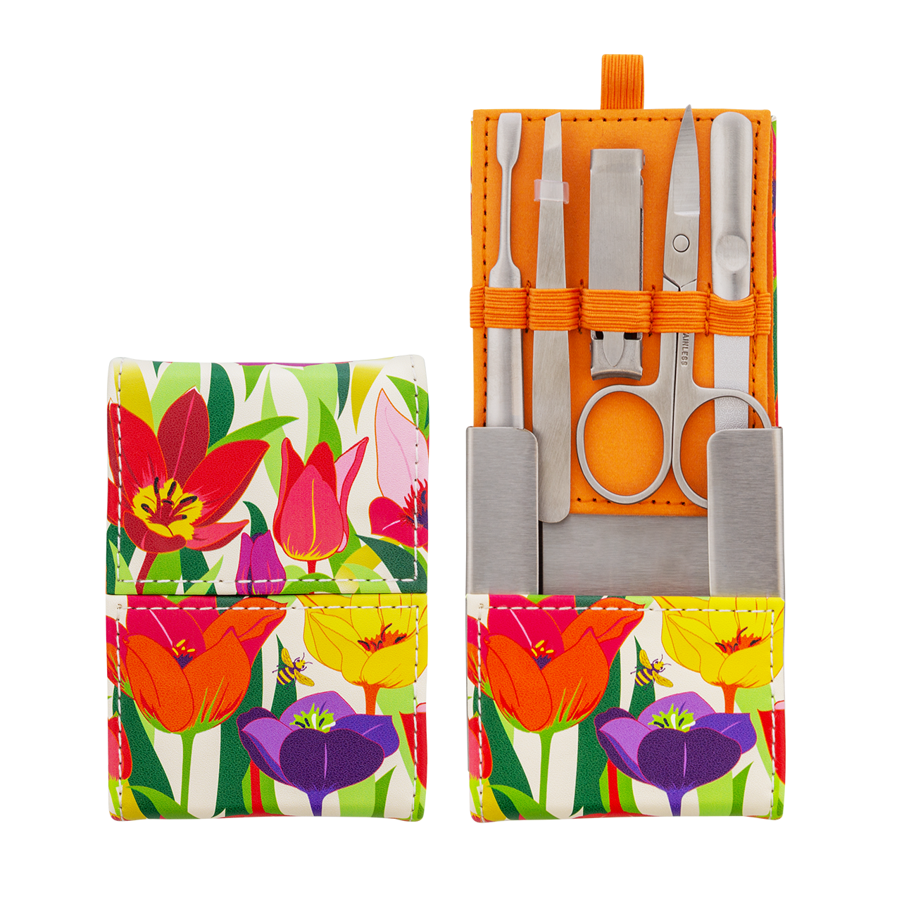 Kit de manucure : Set manucure design & original - manu - Tulipes - Pylones