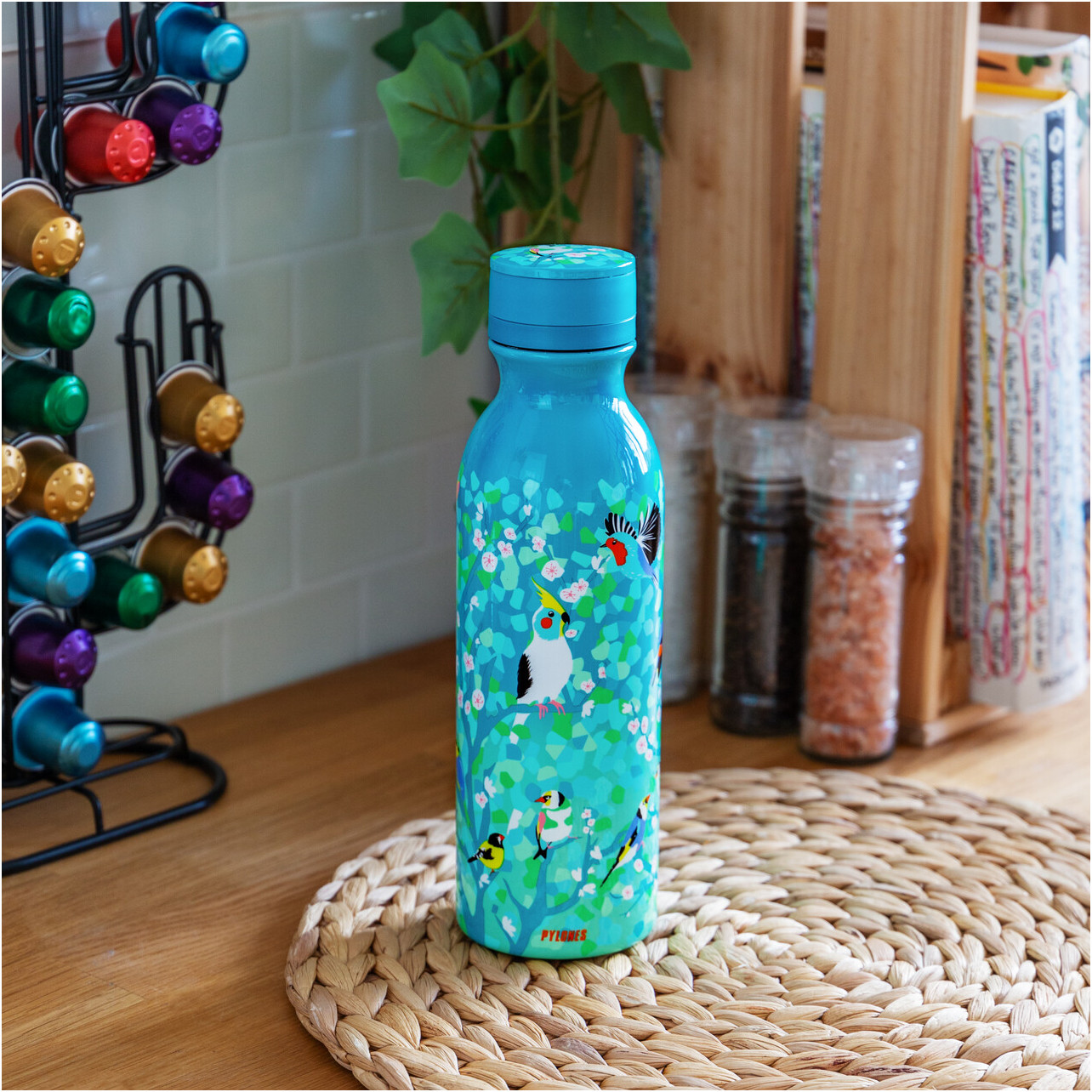 Thermal flask - Medium Keep Cool Bottle - Birds - Pylones