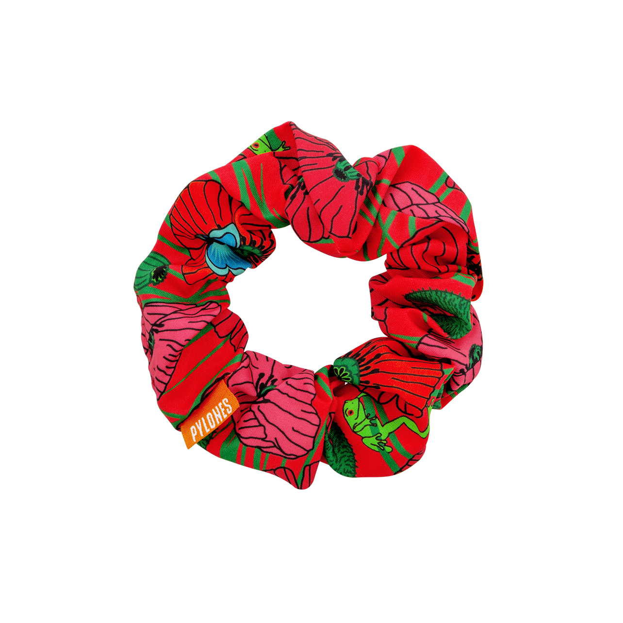 Hair elastic - Chouchou - Coquelicots - Pylones