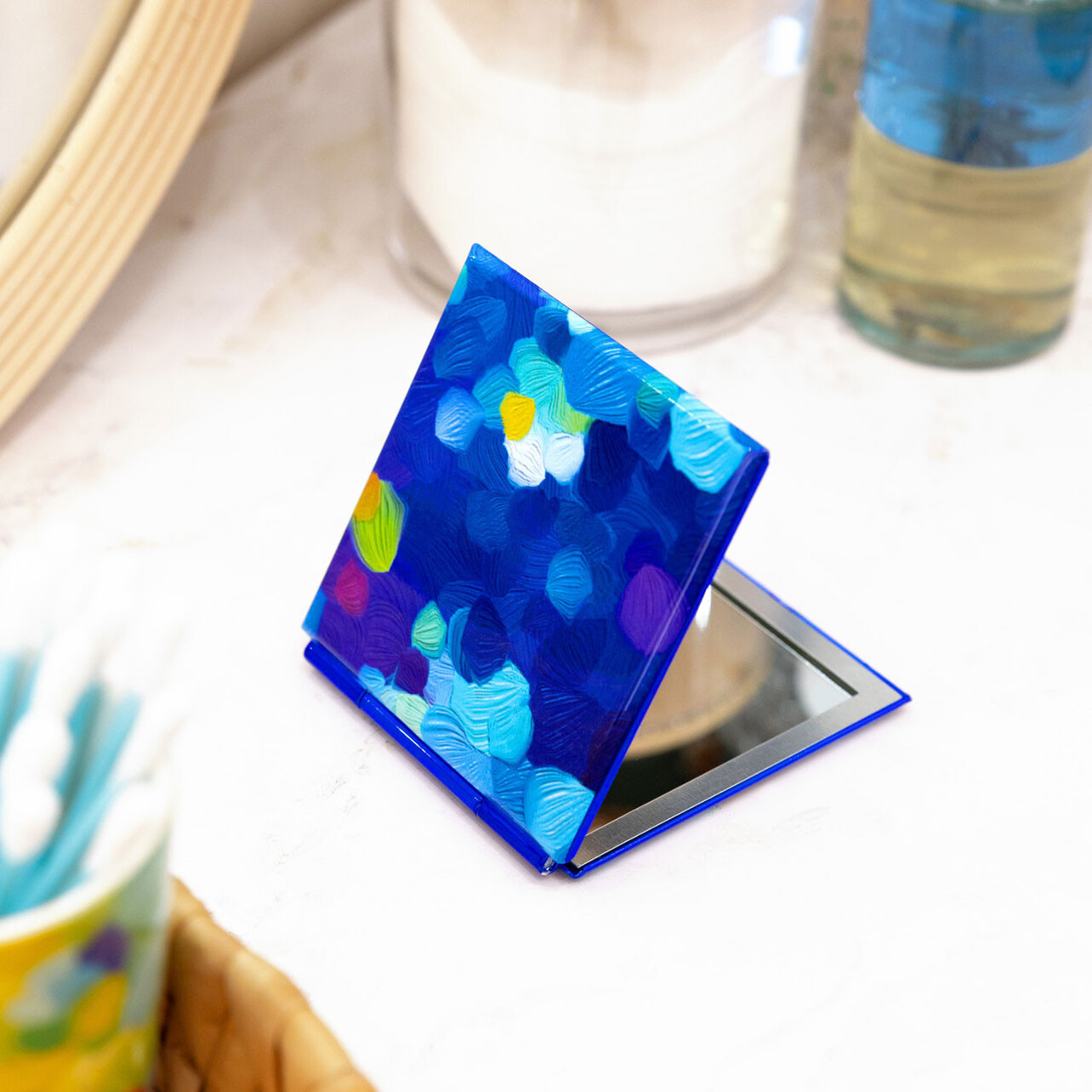 Pocket mirror - Mimi - Blue Palette - Pylones