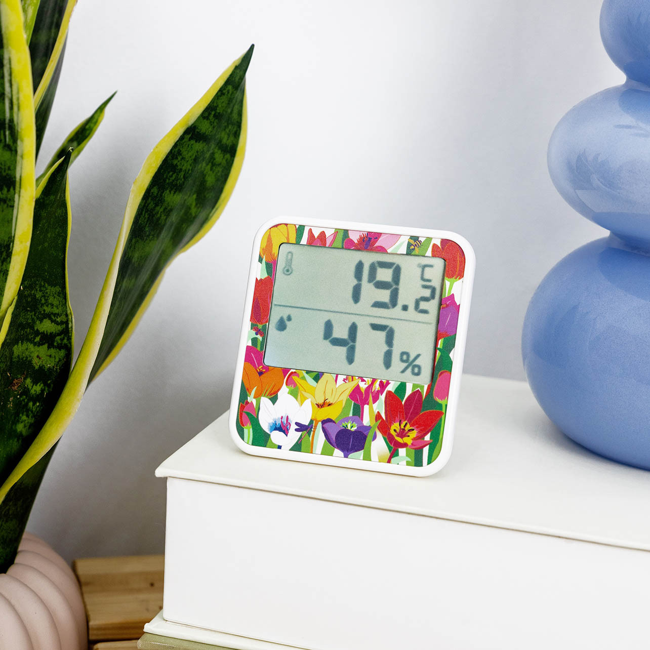 Digital Thermometer - Cosy - Tulipes - Pylones