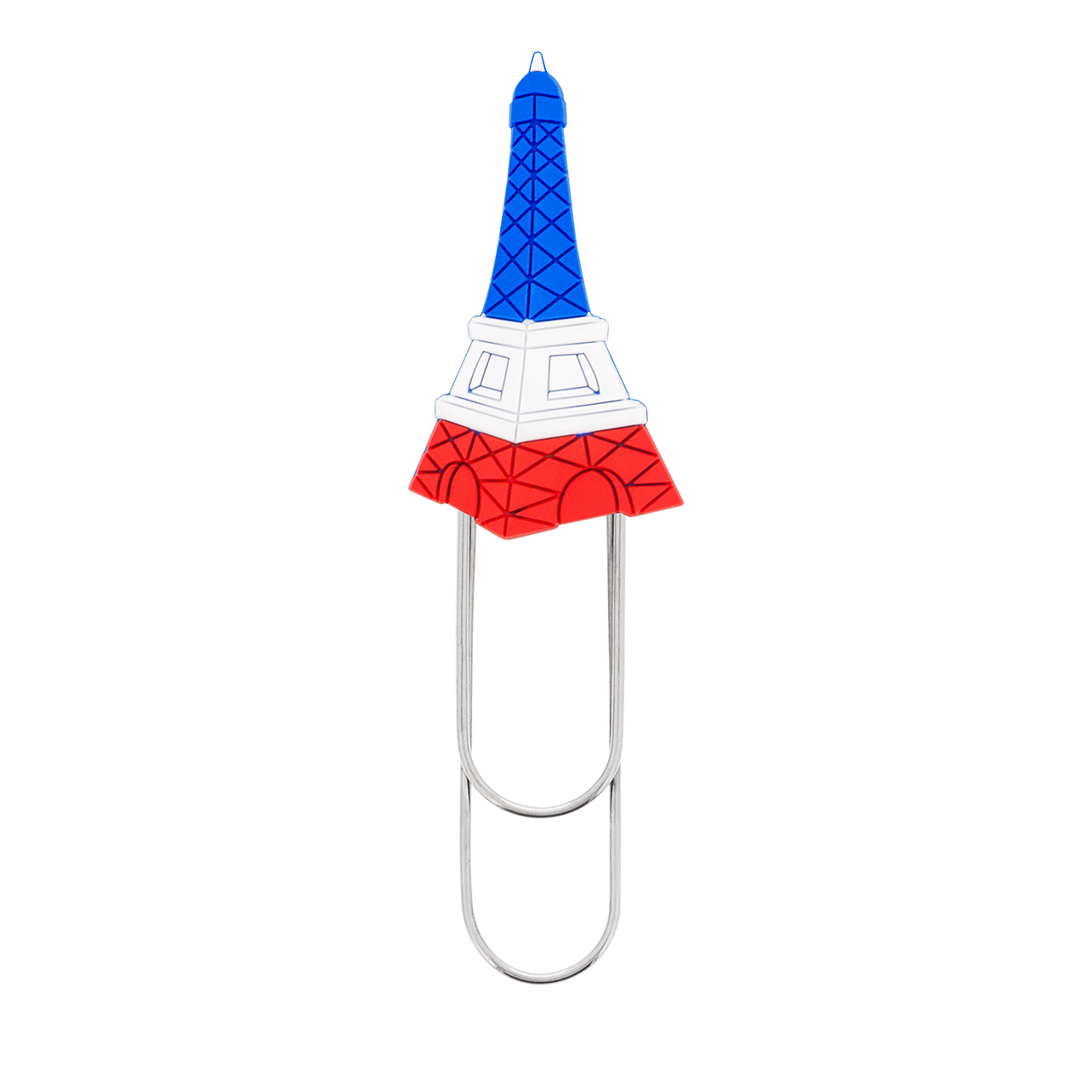Marque page grand modèle - Ani-bigmark - Tower Bleu Blanc Rouge - Pylones