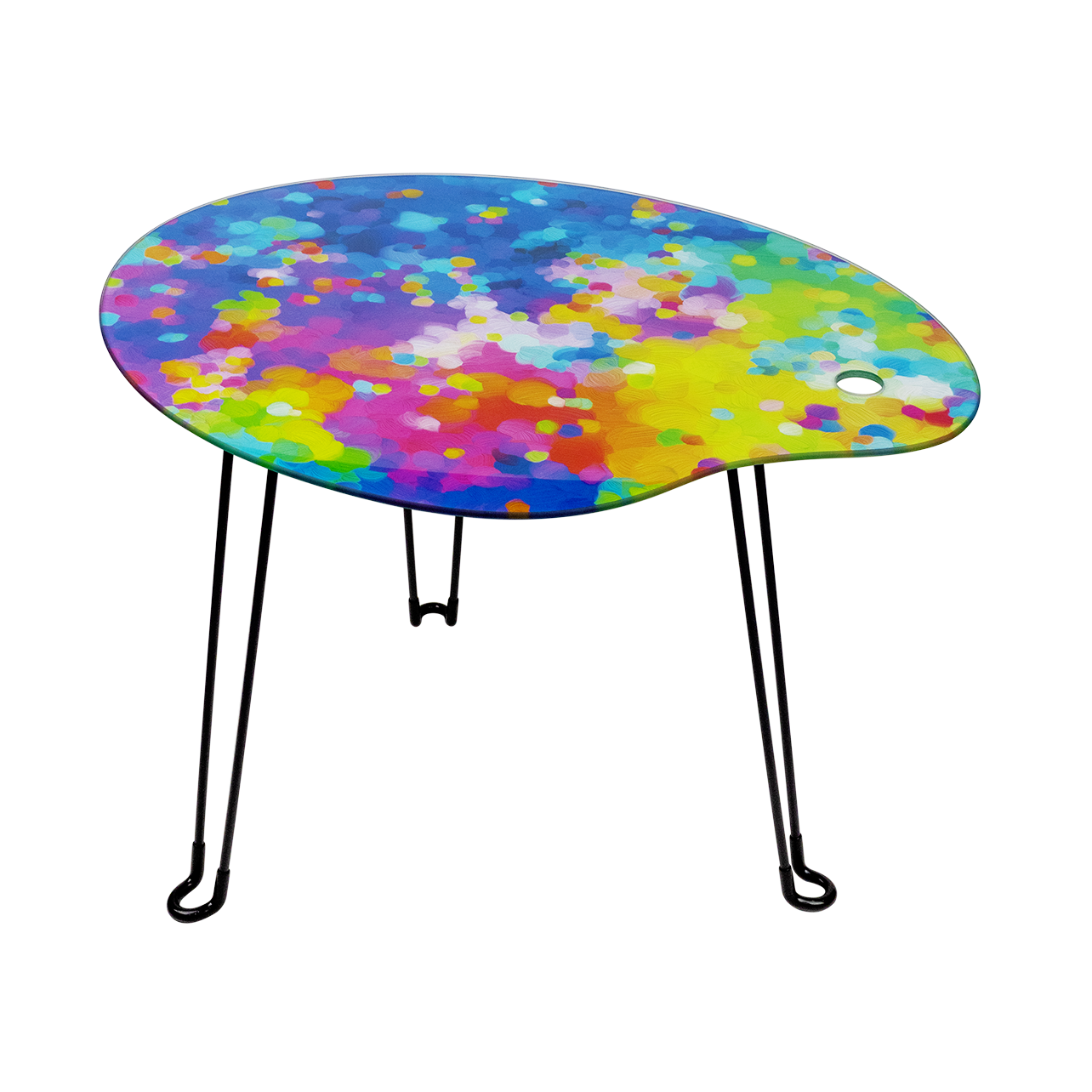 Folding coffee table - A pied d'oeuvre - Palette - Pylones