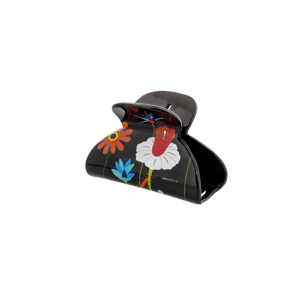 Pince à cheveux crabe - Ladyclip Small - Jardin Fleuri - Pylones