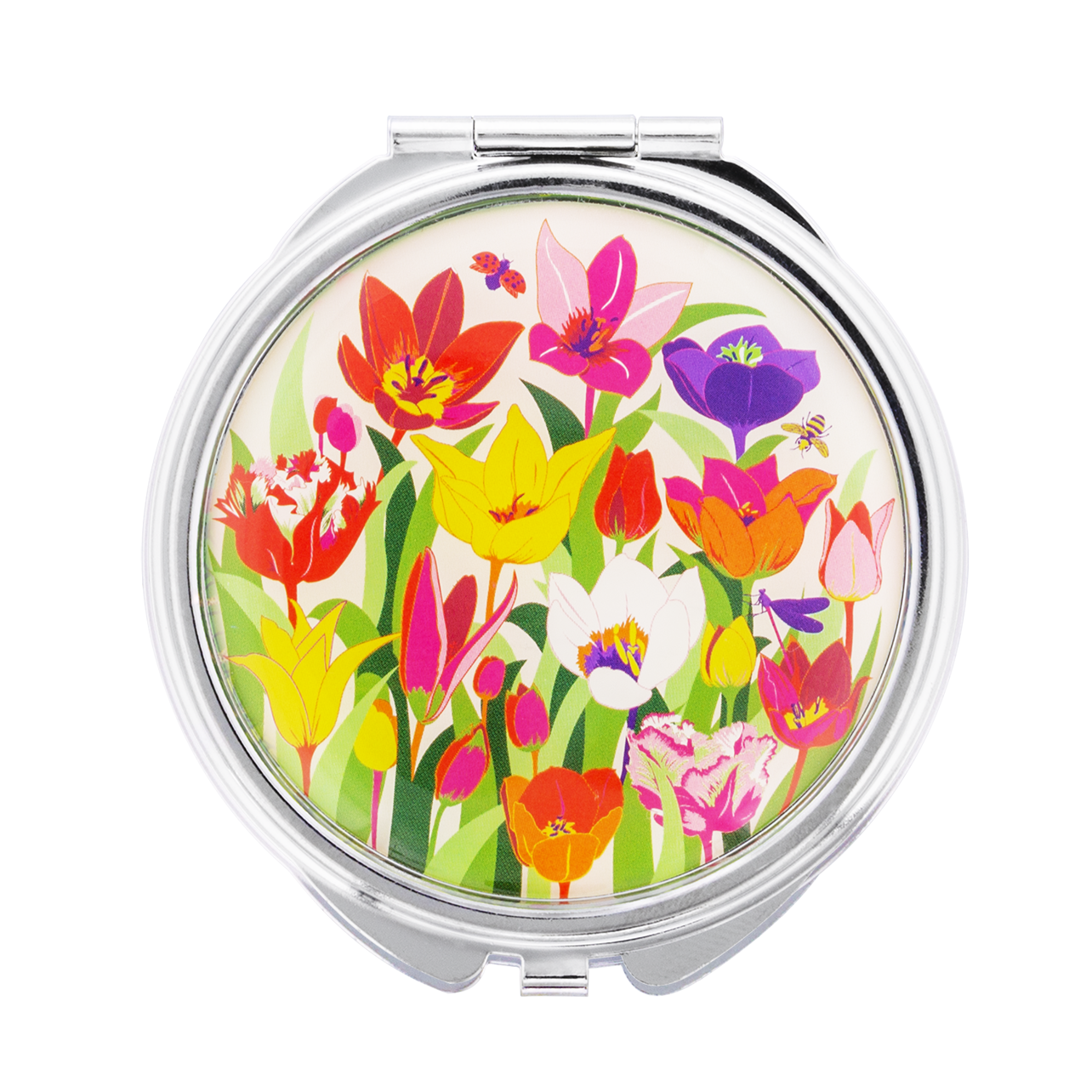 Pocket mirror - Lady Look - Tulipes - Pylones