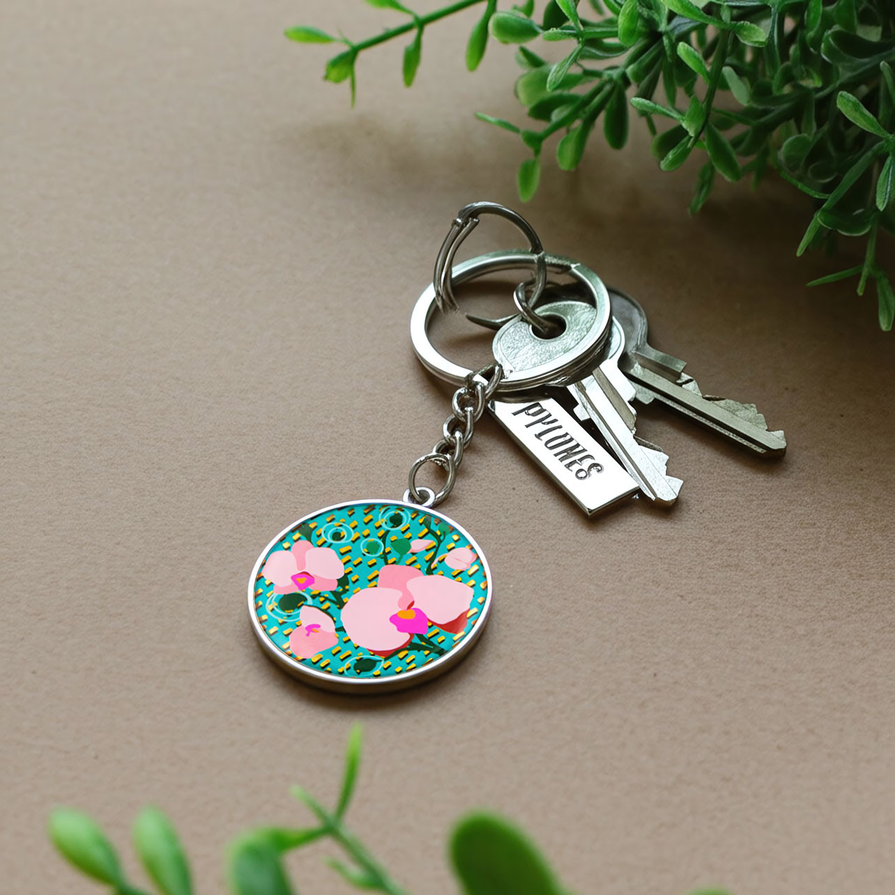 Porte clés - My Keys - Orchid Blue - Pylones
