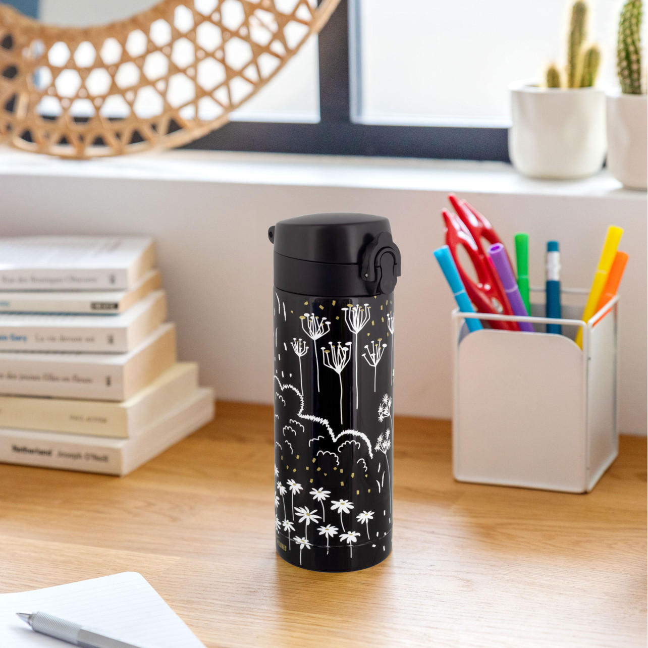 Thermal cup - Keep Cool Click - Black Board - Pylones