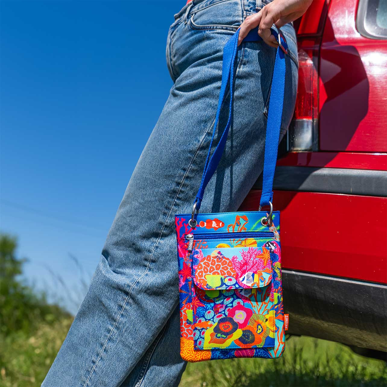 Shoulder bag - Bes'Art - Récif - Pylones