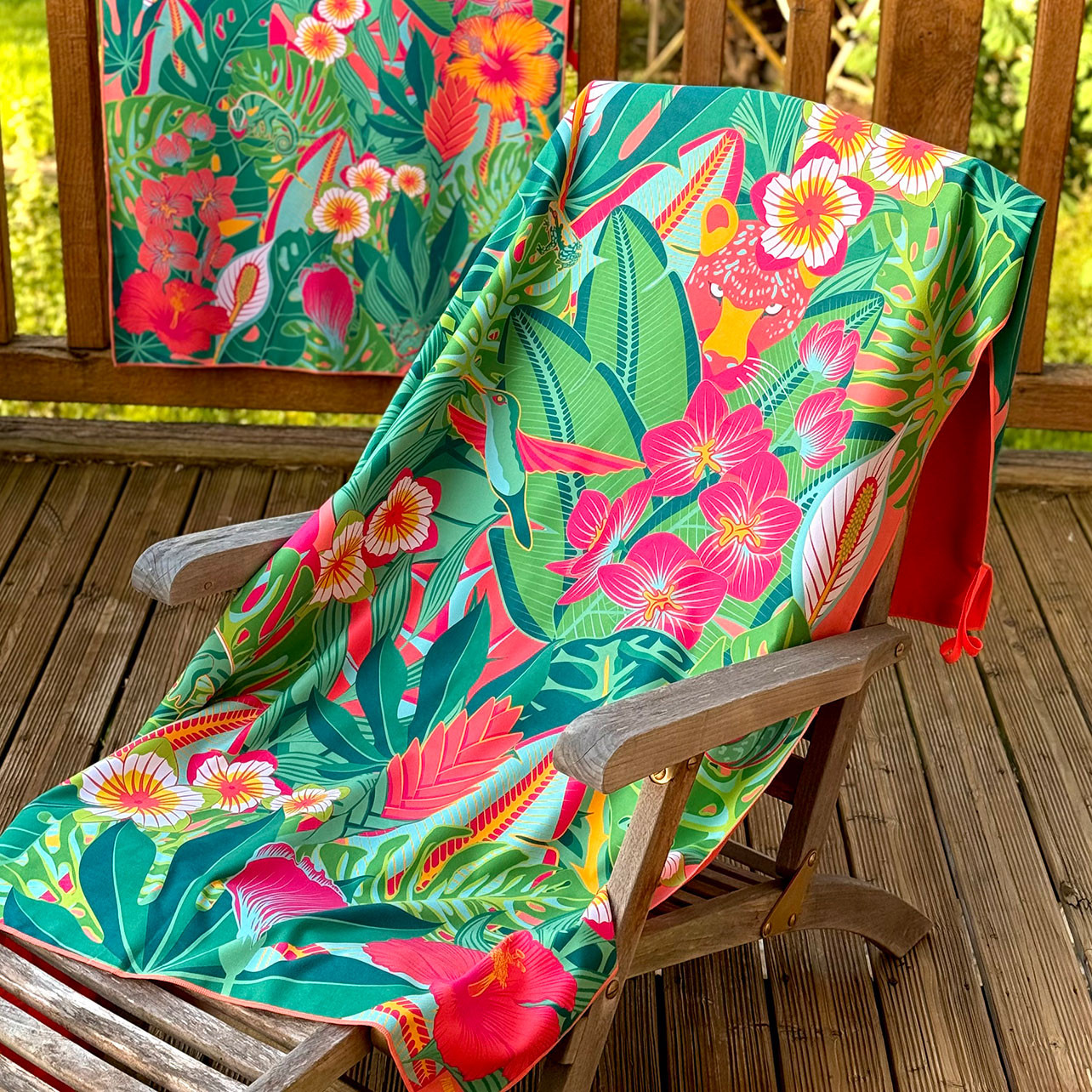 Serviette microfibre - Body DS XL - Tropical - Pylones
