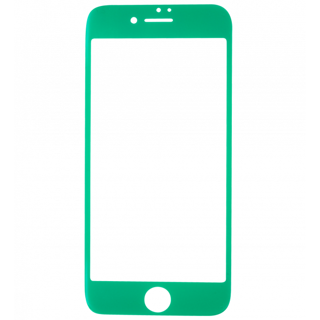 Glass screen protector for iPhone 6/7 - I Protect- Pylones - Green ...