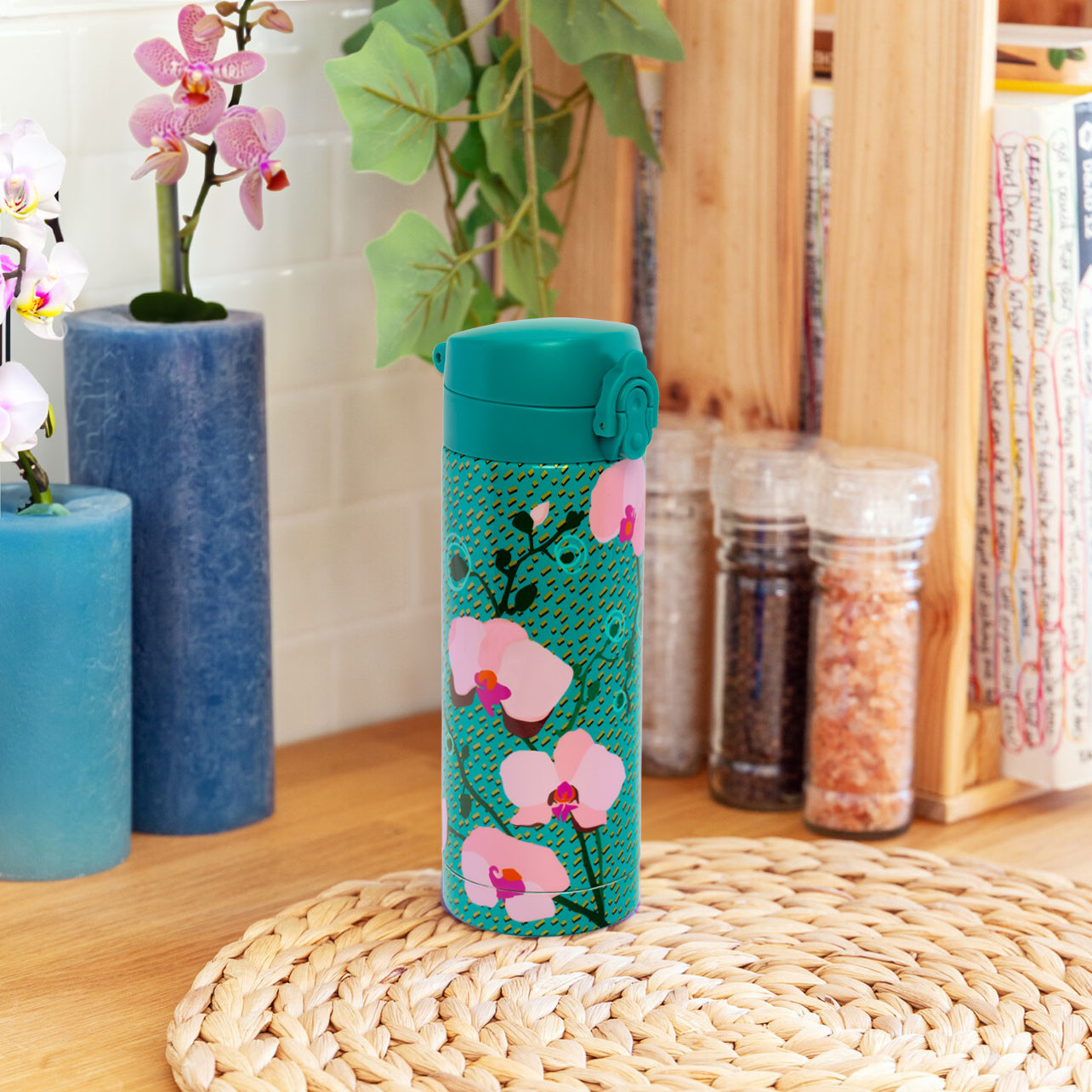 Thermal cup - Keep Cool Click - Orchid Blue - Pylones