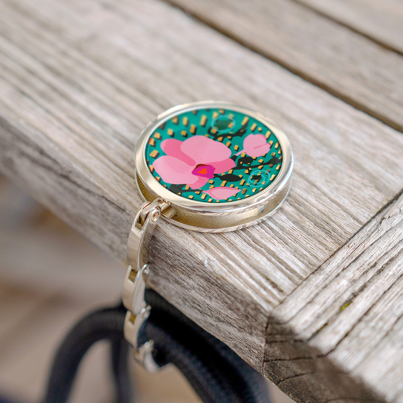 Handbag hook - Dîner en Ville - Orchid Blue - Pylones