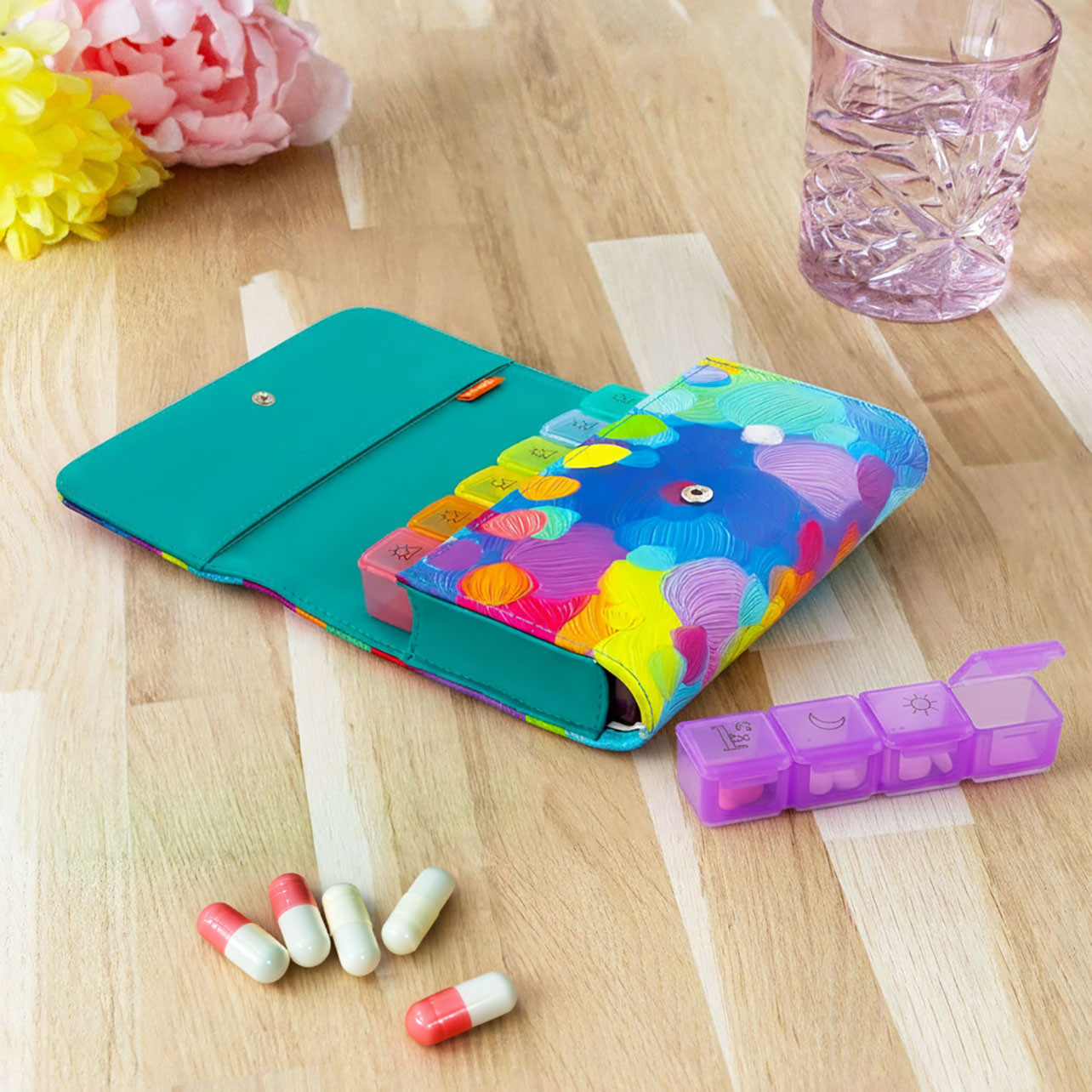 Pill box 7 days - Weekpill - Palette - Pylones