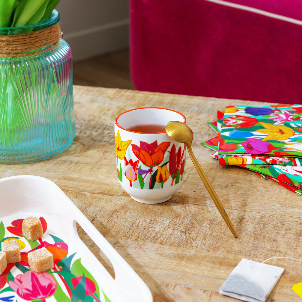 Cup - Matinal Tasse - Tulipes - Pylones
