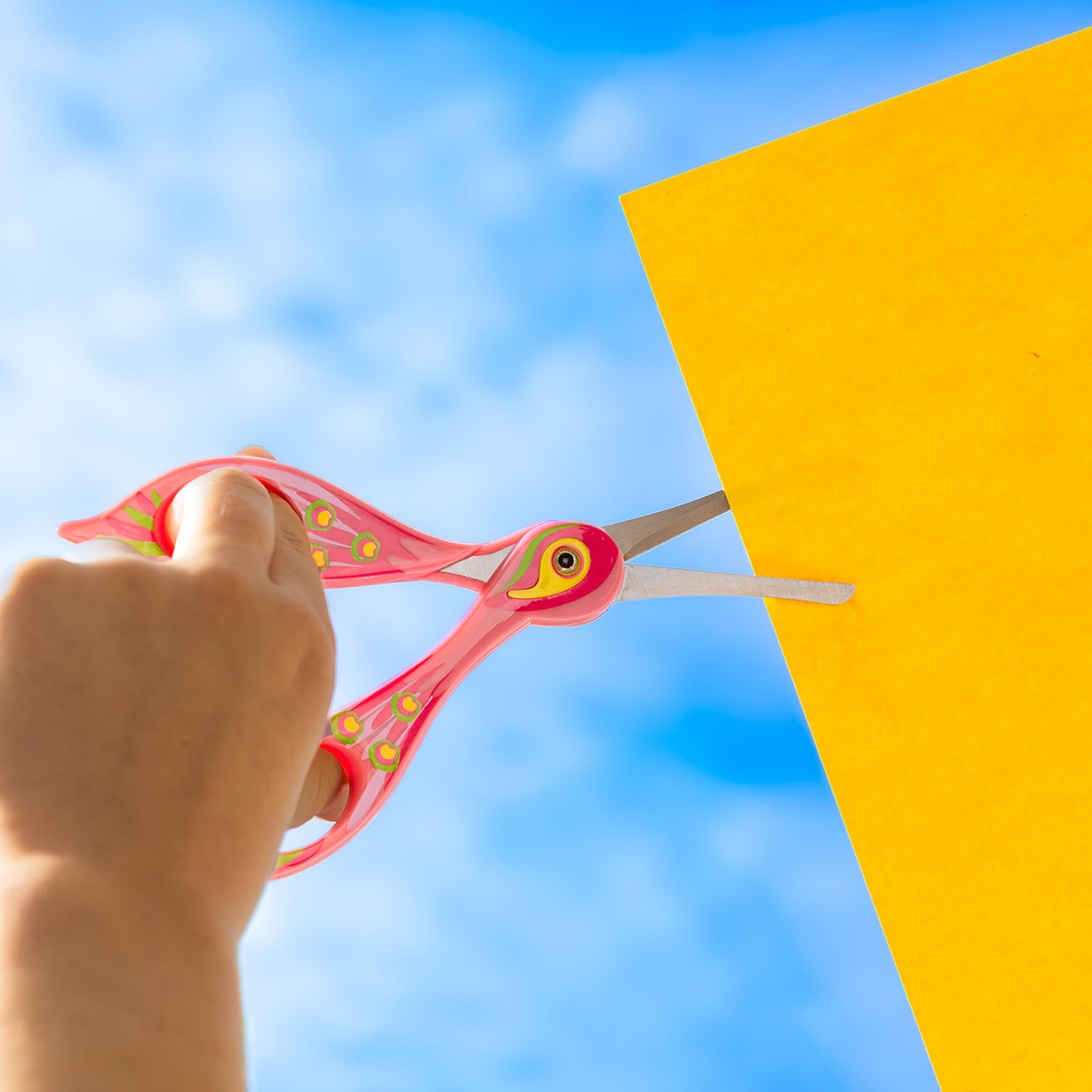 Safety scissors - Nathan - Pink - Pylones