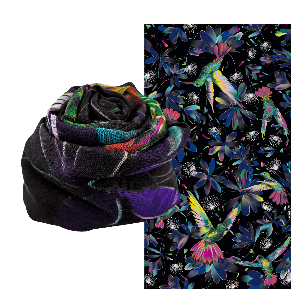 Scarf - Balade Vitrail - Amazonia - Pylones