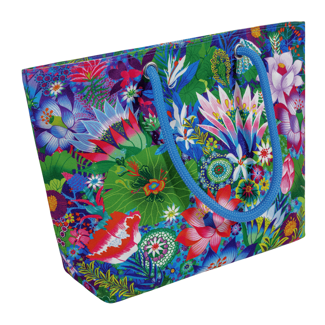 Sac cabas - My Daily Bag 2 - Fleurs D'eau - Pylones