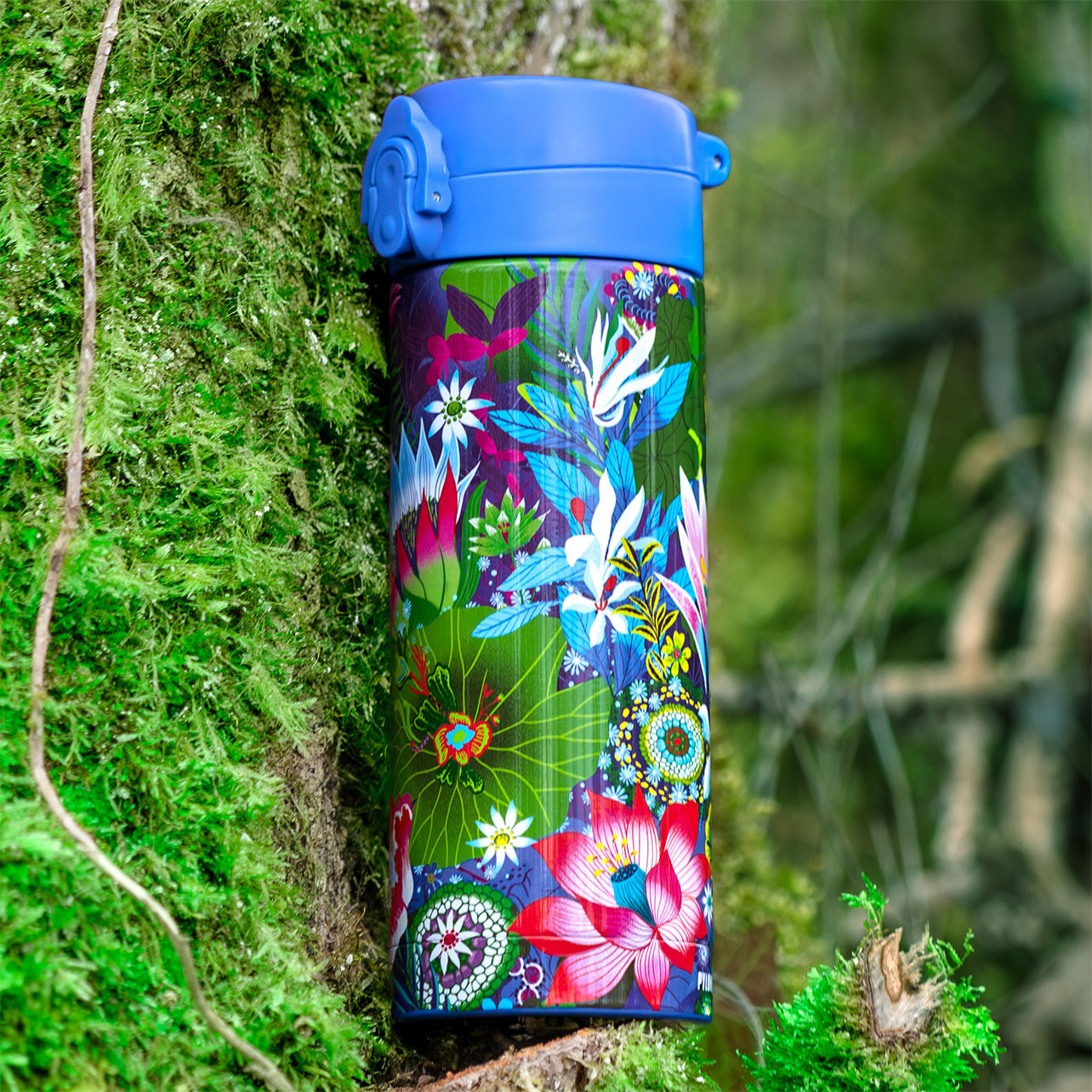 Thermal cup - Keep Cool Click - Fleurs D'eau - Pylones