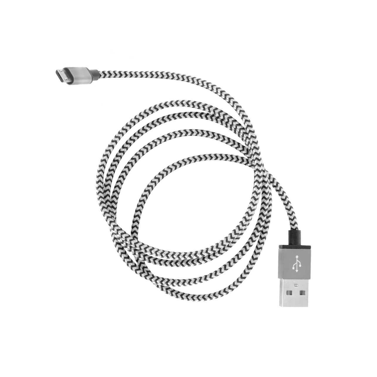 Câble Micro USB - Vintage - Blanc - Pylones