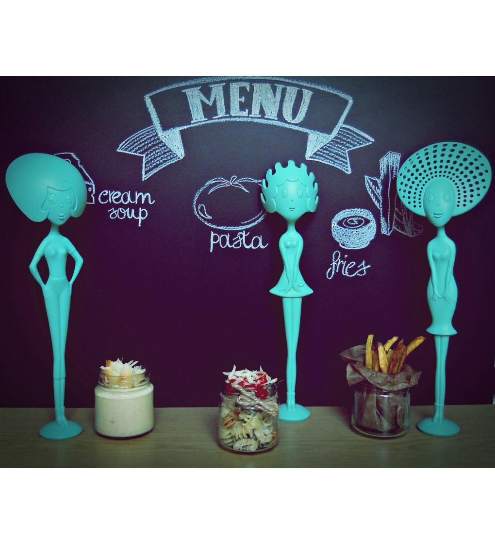 Spaghetti-Löffel - Miss Pasta Rosa - Pylones